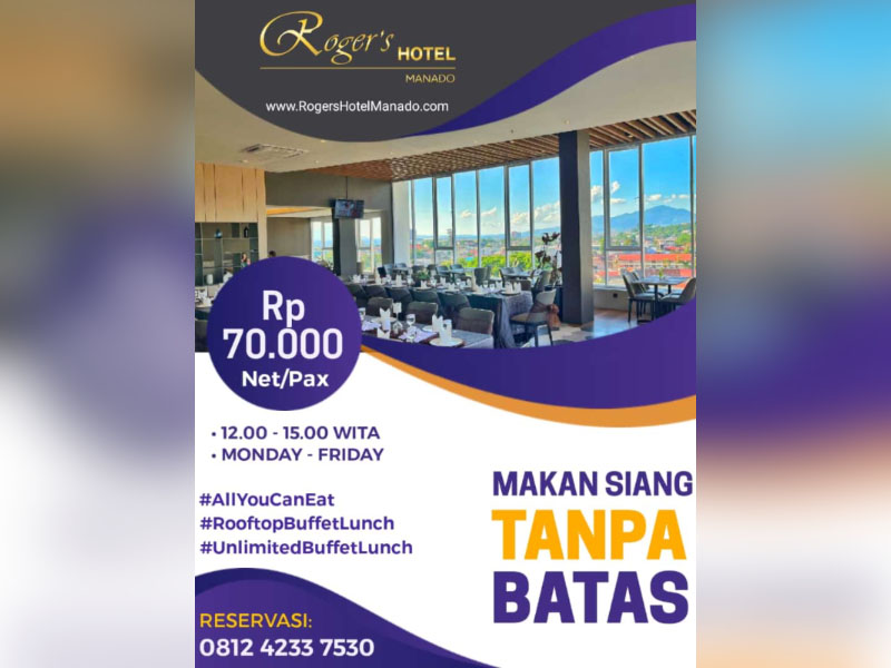 Rogers Hotel Manado, Manado | Official Site – Luxurious Comfort in Simplicity