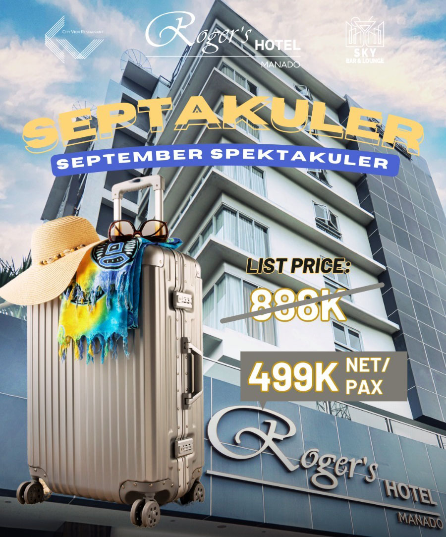 Rogers Hotel Manado, Manado | Official Site - Luxurious Comfort in Simplicity