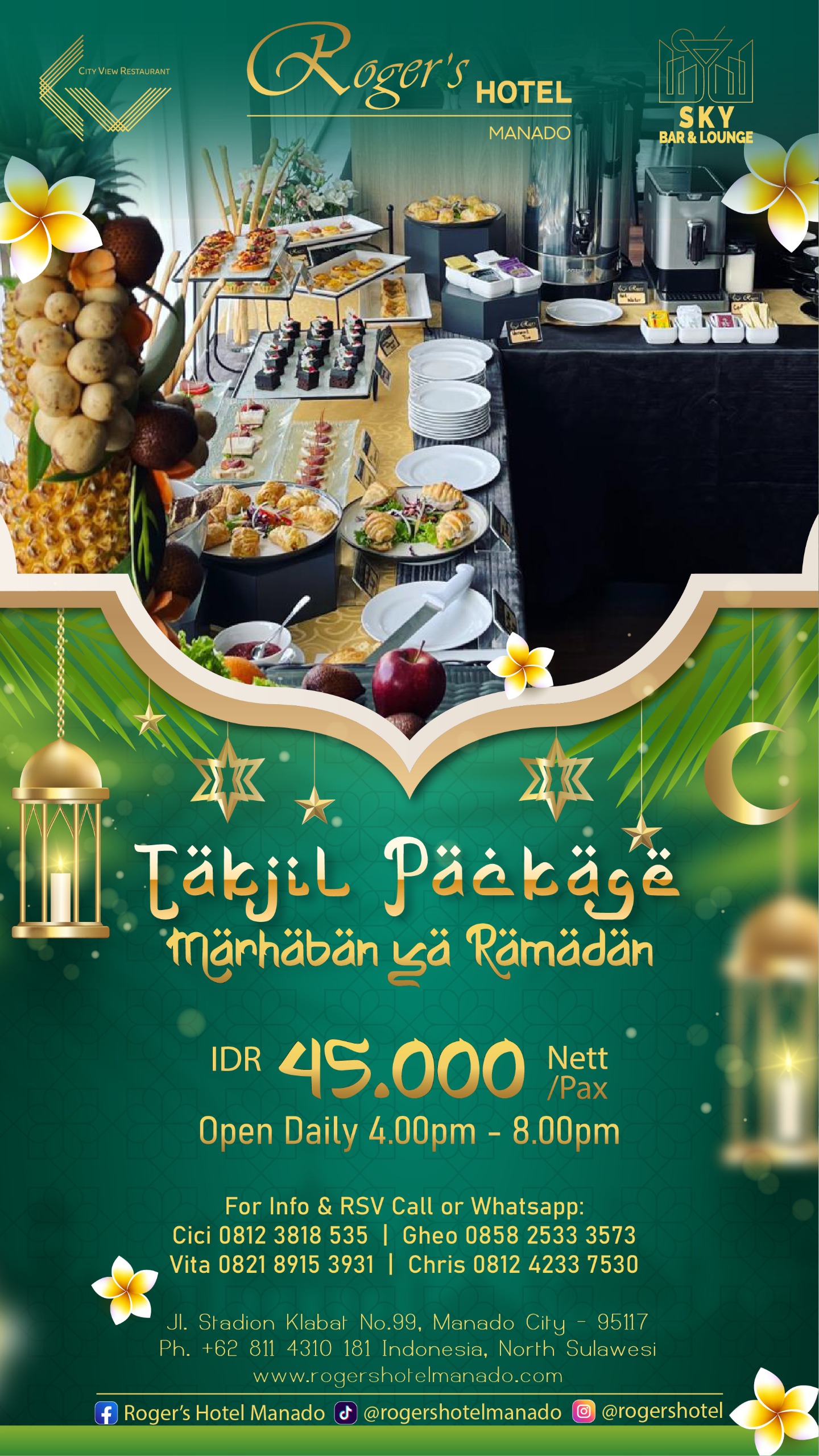 Table Manner Package - Rogers Hotel Manado, Manado | Official Site